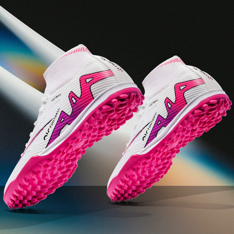 Мужские футбольные бутсы со сломанными гвоздями и длинными шипами для соревнований и тренировок