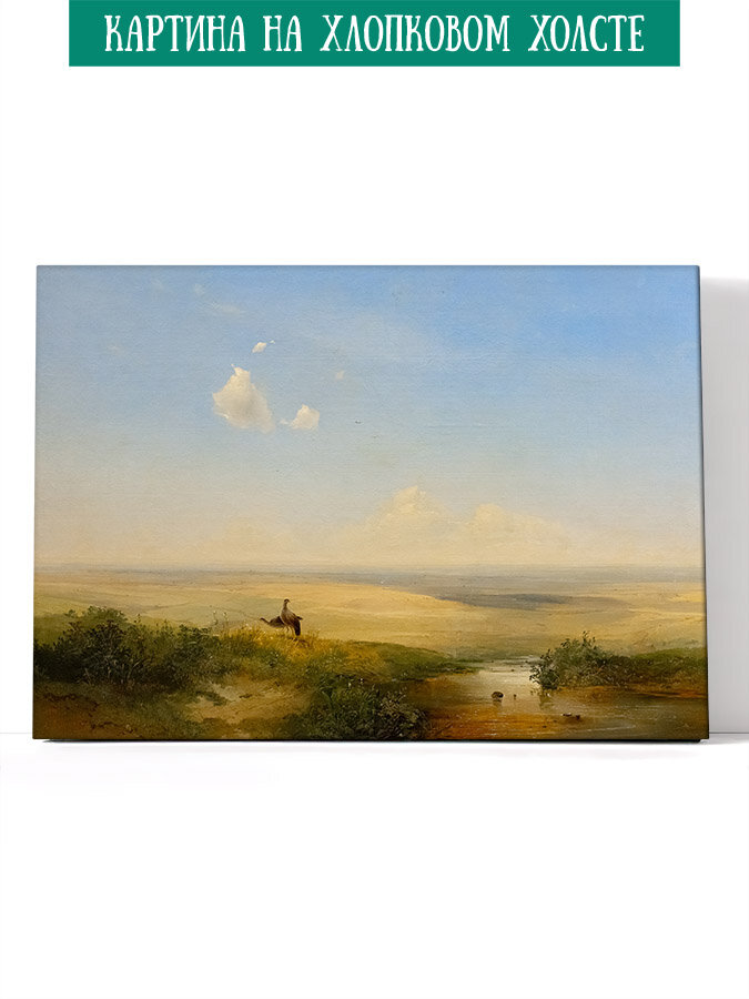 Картина/Степь днем. Алексей Саврасов