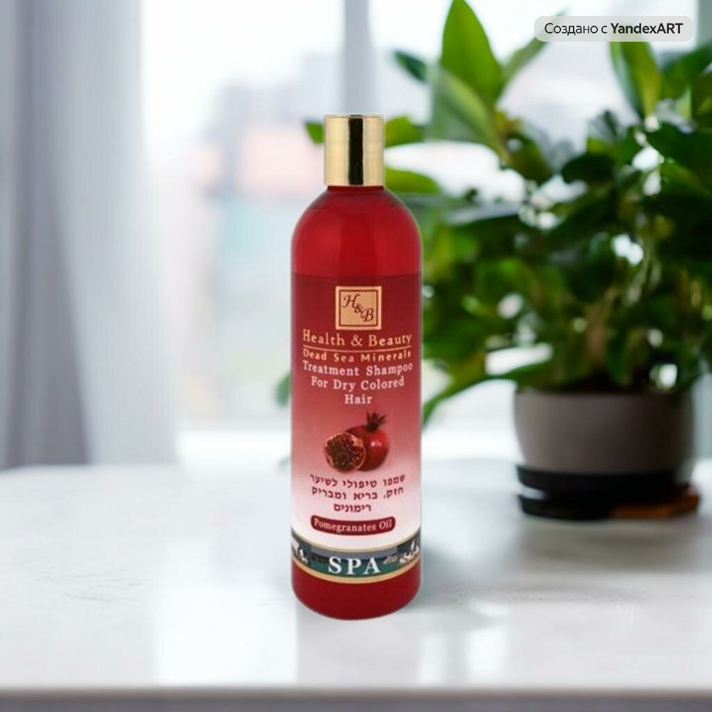Health & Beauty шампунь с экстрактом Граната всех типов волос укрепляющий 400 мл
