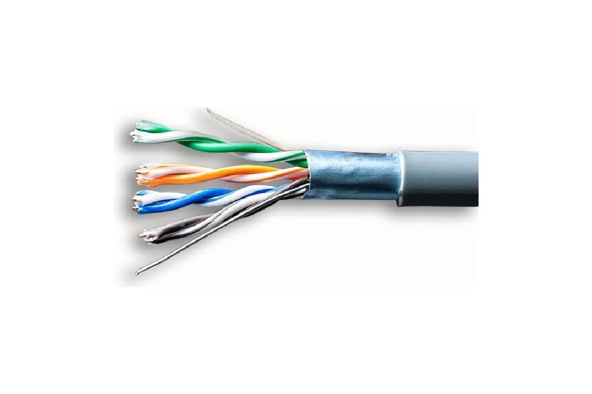 Кабель FTP 4х2хAWG24 кат.5E Cu LSZH нг(А)-HF In. Standard (м) SUPRLAN 01-1023-1
