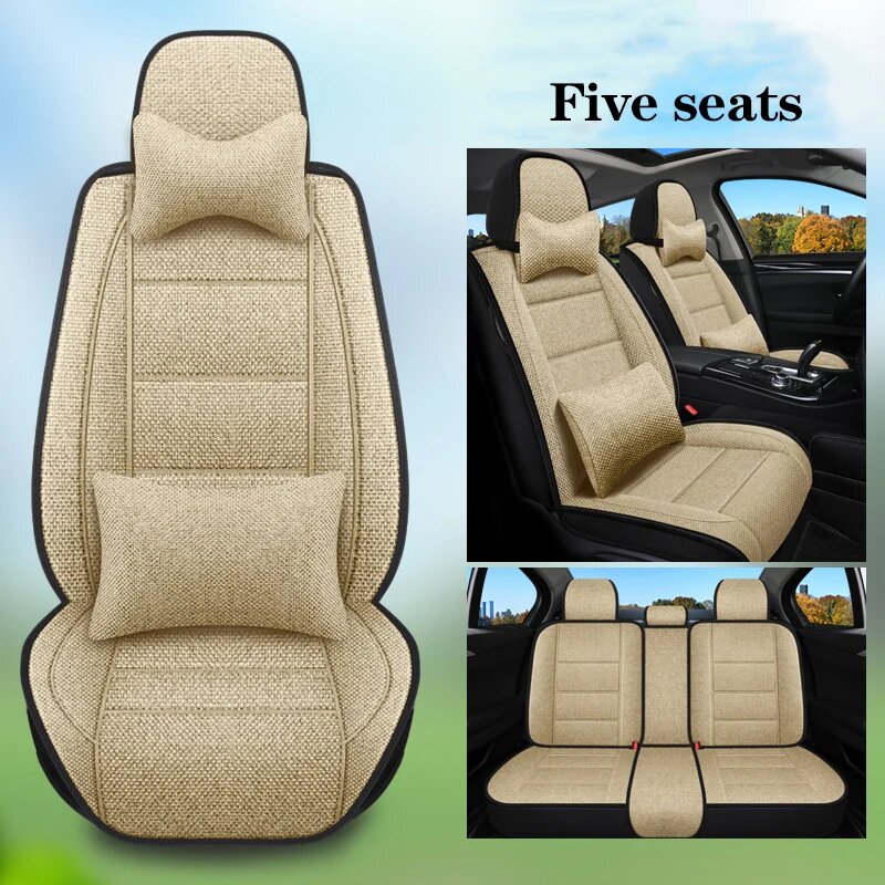 Полный комплект льняных чехлов на сиденья автомобиля для Haval Dargo Jolion H5 H6 аксессуары для интерьера автомобиля Защита чехлы сиденья 자동동동차차차차차용용품 품 colour 9