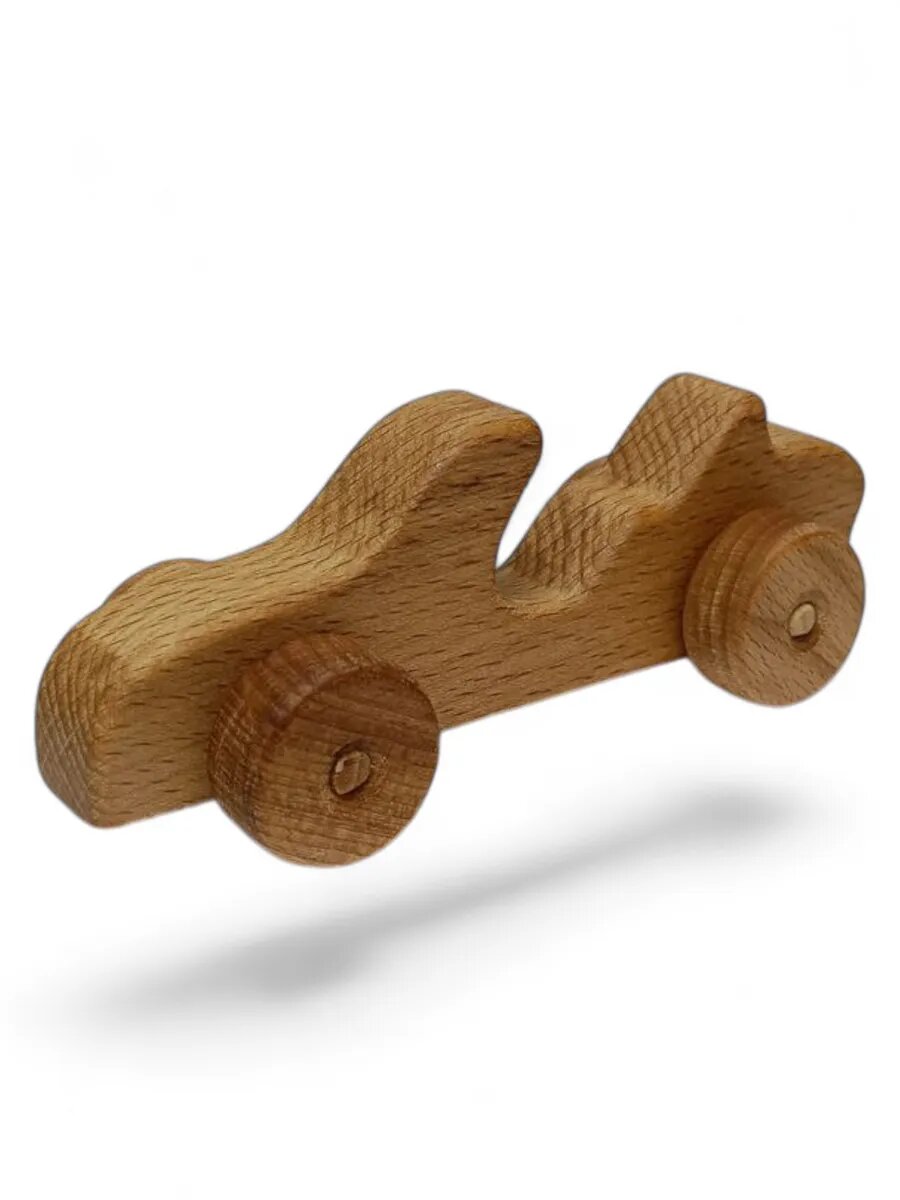 Деревянная игрушка кабриолет машинка из дерева Наследие ручная работа
