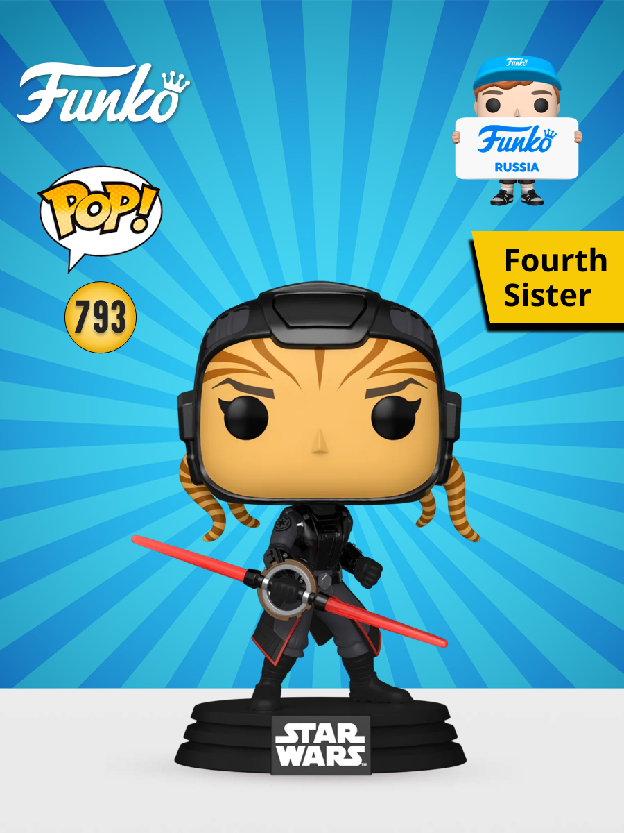 Фигурка Funko POP! Bobble Star Wars Tales of the Empire Fourth Sister (793) 86593