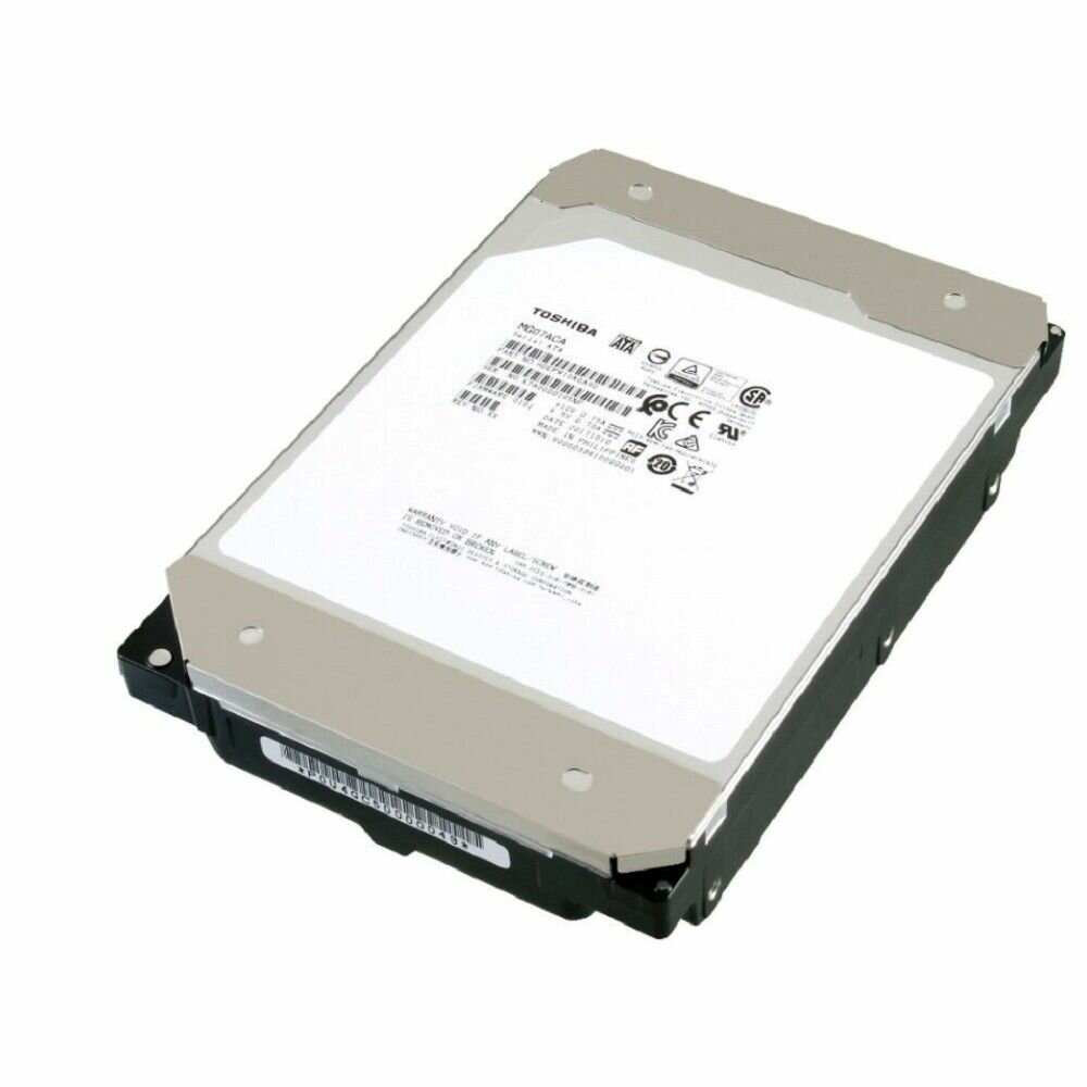 Toshiba Жесткий диск HDD SATA 12Tb 3.5" Server 7200 6Gbit s 512Mb MG09ACA12TE