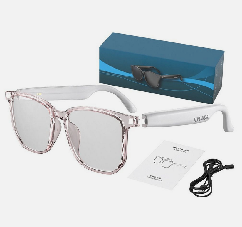 HYUNDAI HY-C8 Умные очки для перевода Синхронный перевод 75 языков в режиме реального времени