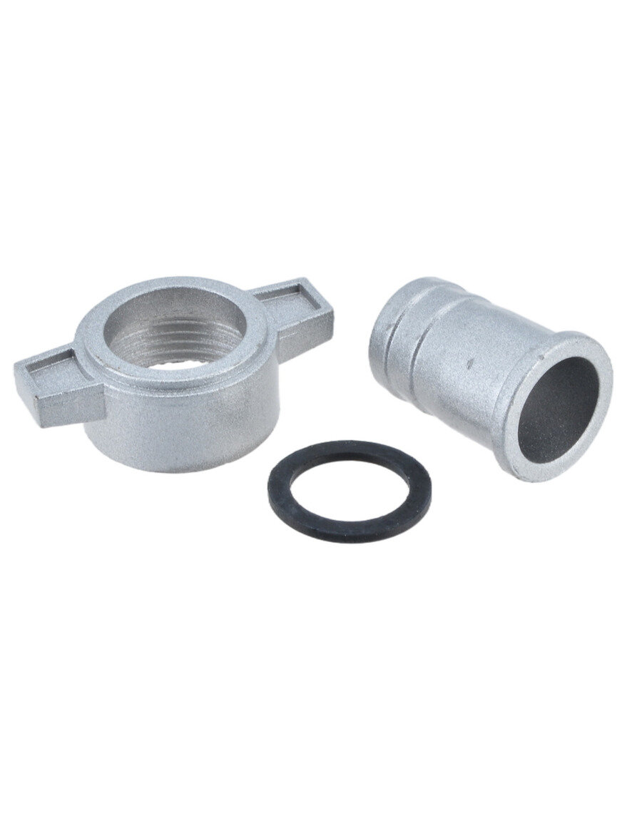 Патрубок с уплотнительным кольцом и прижимной гайкой (комплект) для мотопомпы PATRIOT MP 1010 ST (20083540)