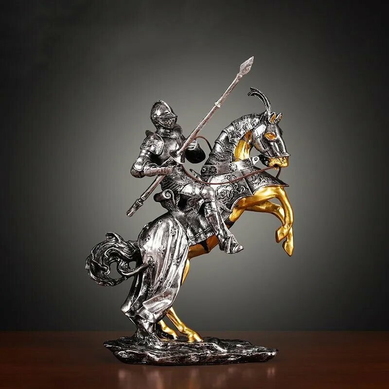 Фигура декоративная "Рыцарь Благородный" 33*18*38cm