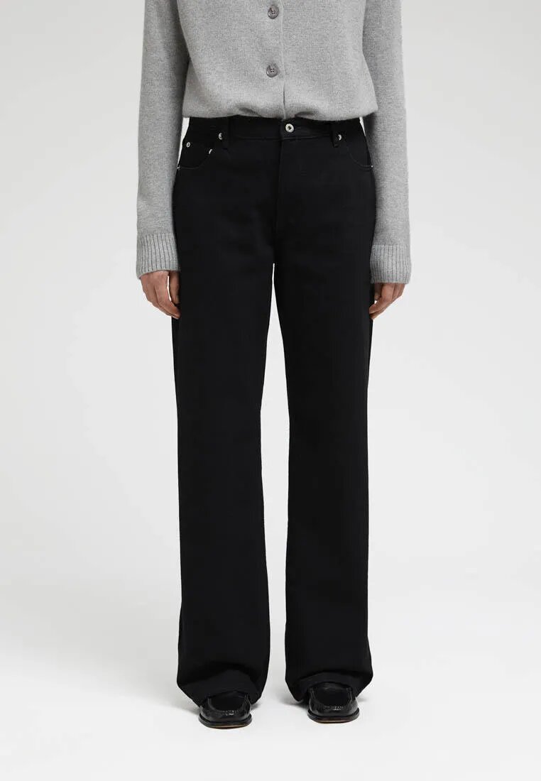 Джинсы широкие straight fit 