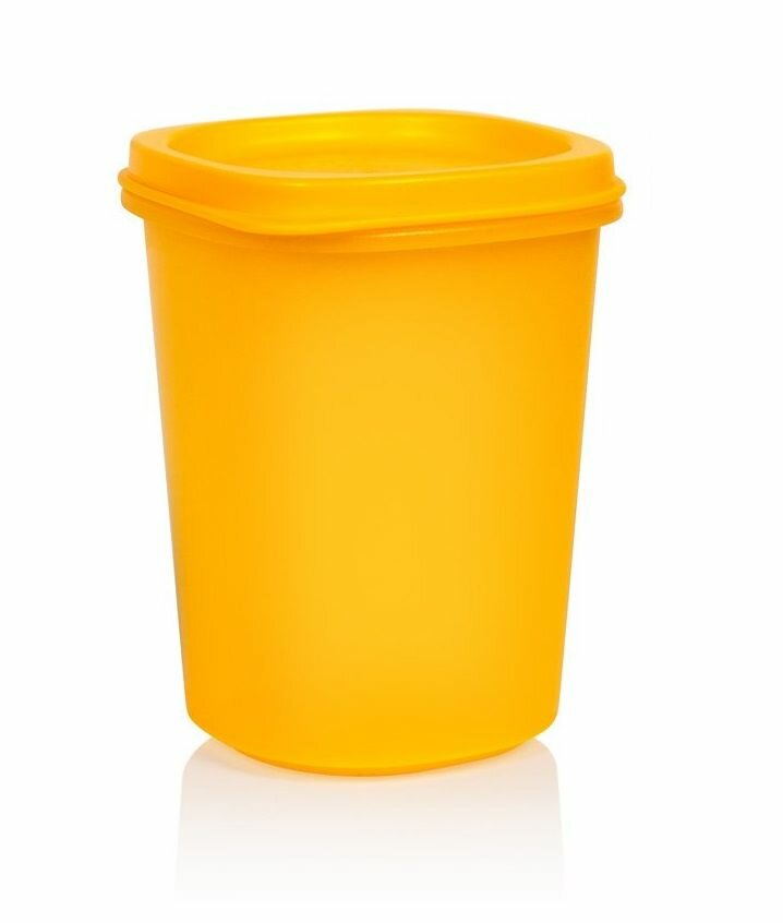 Компактус "Организатор" (410 мл), желтый Tupperware еда с собой, фрукты, смузи
