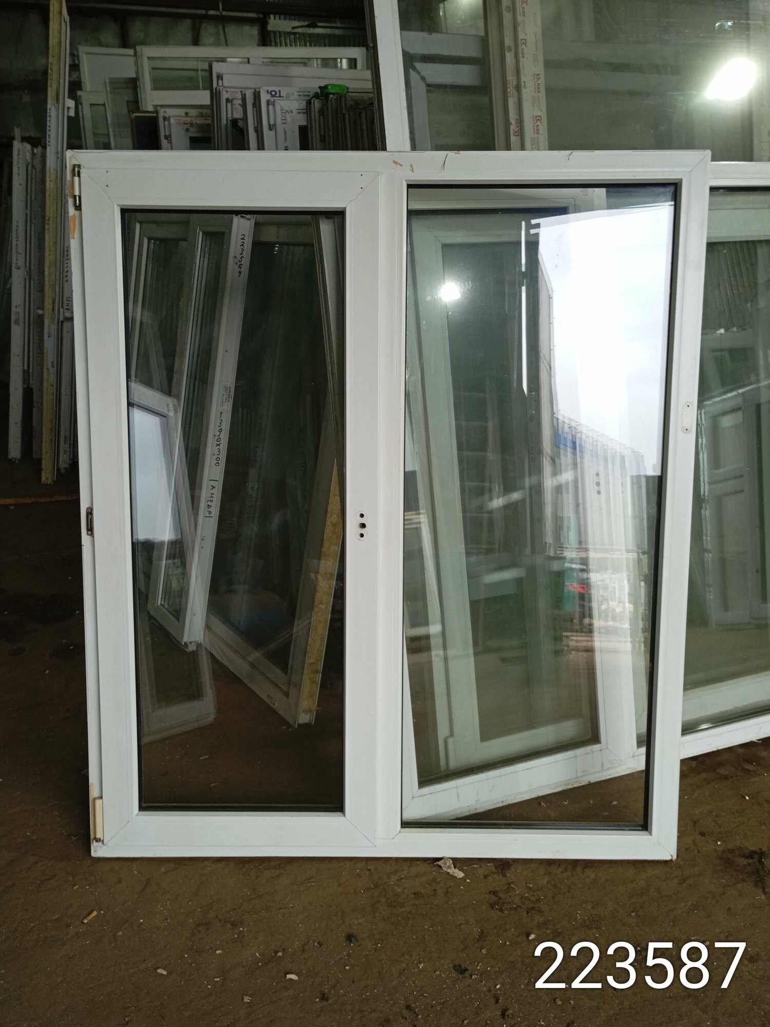 Пластиковые Окна Б/У 1530(в) х 1320(ш)