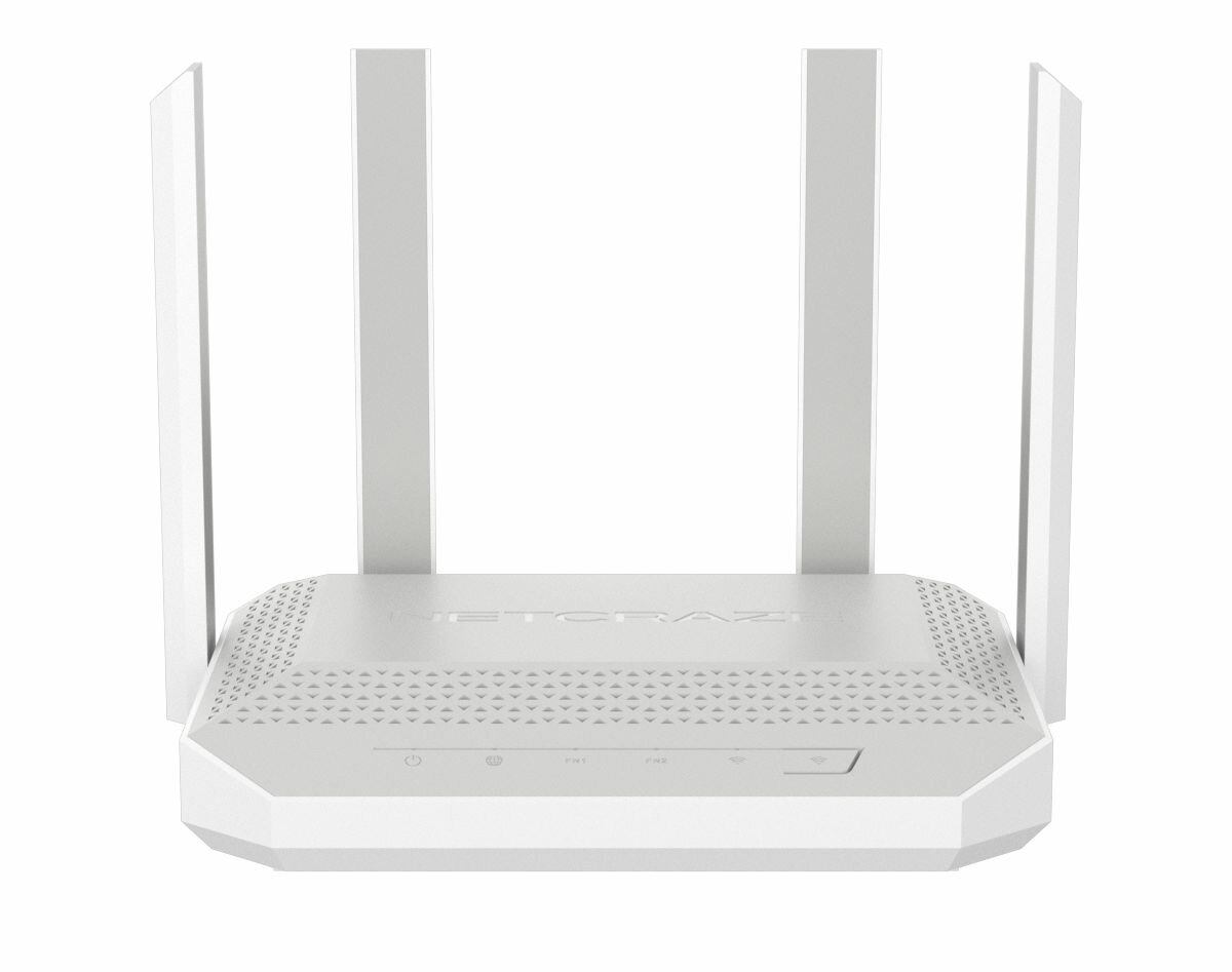 Wi-Fi 7 Роутер Netcraze Ultra NC-1812 мультигигабитный, BE7200, 6xRJ45 1-2.5-10гбит/с, 2xUSB, двухдиапазонный, Mesh