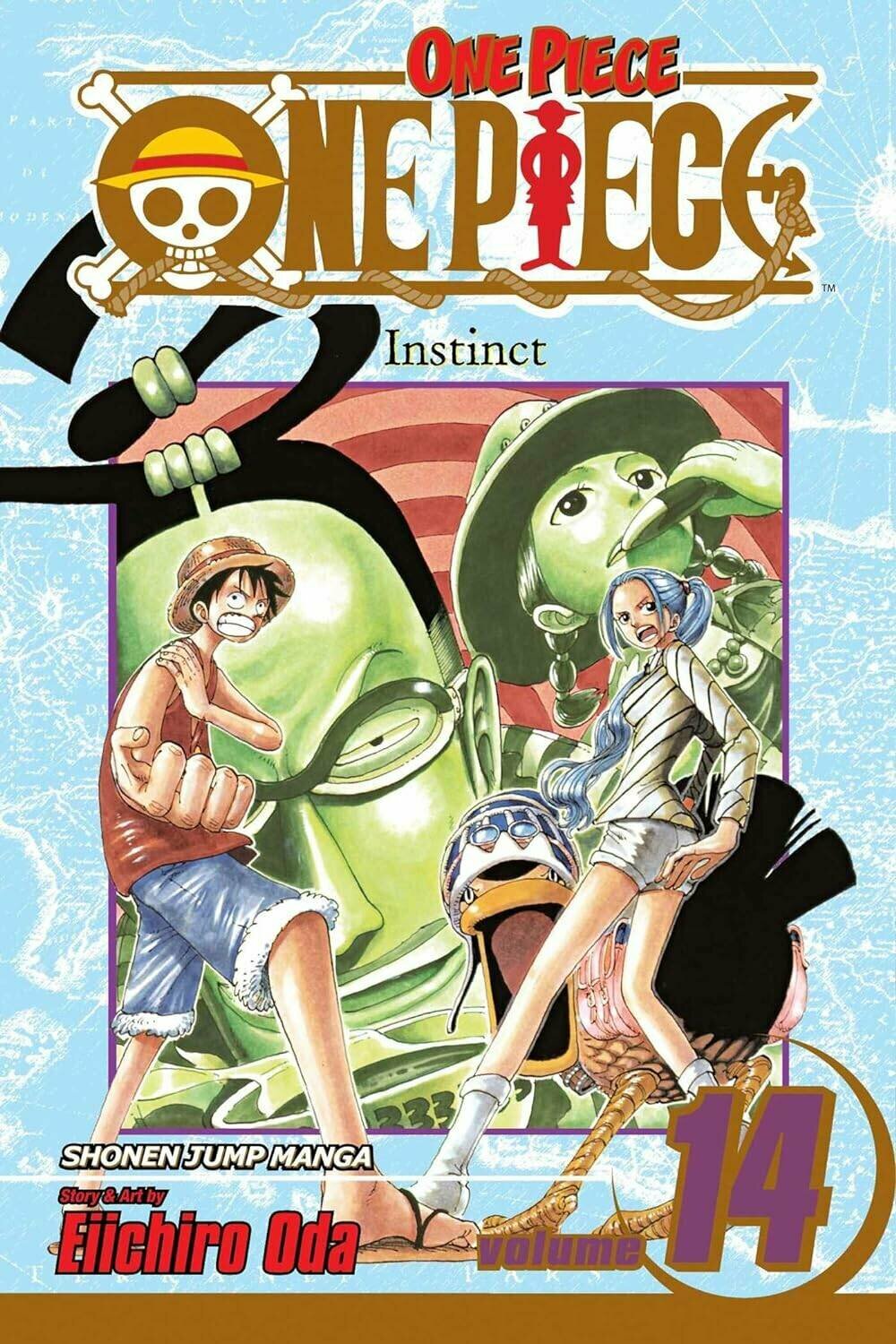 Eiichiro Oda. One Piece, Vol. 14 Большой Куш том 14 (Эйитиро Ода)/ Книги на английском языке