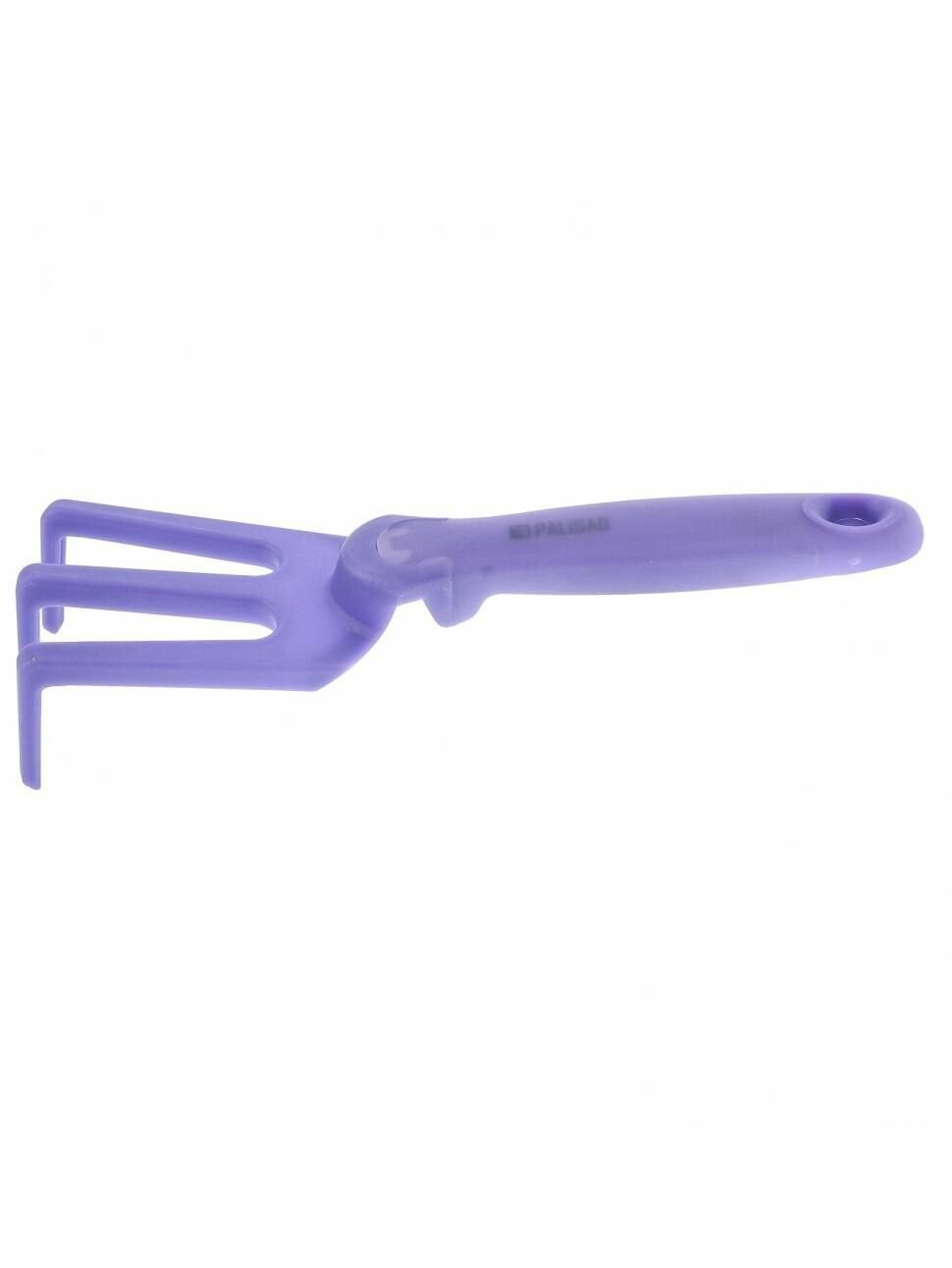 Рыхлитель 3 - зубый, 75 х 250 мм, пластиковый, гелевая рукоятка, Nylon Soft, Palisad 62029