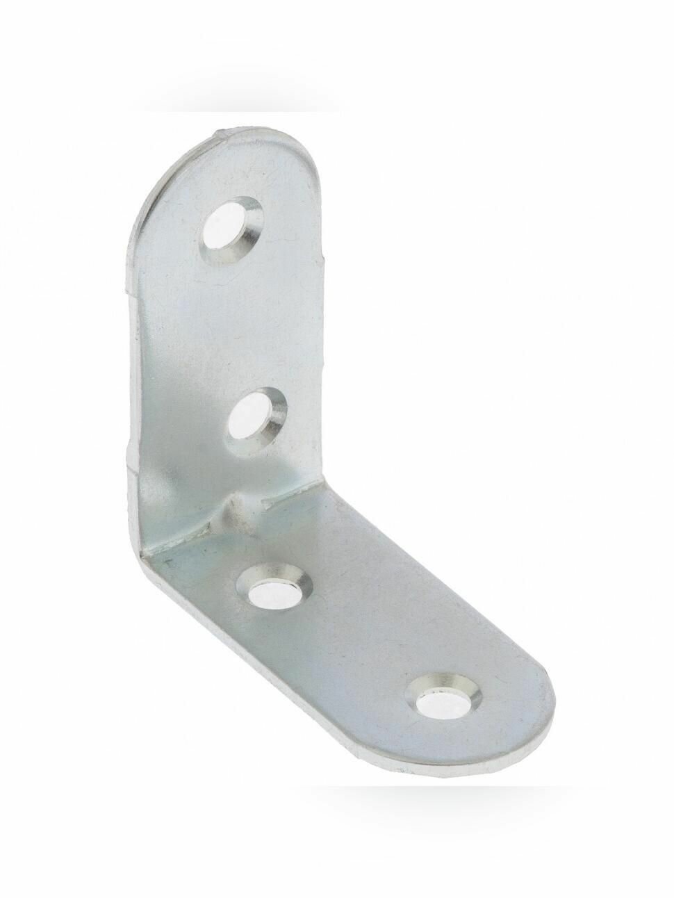 Кронштейн МК 40 х 40 мм, цинк, 10 шт, (Металлист) Россия