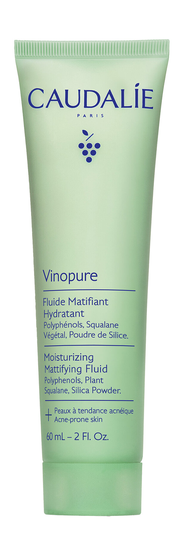 Флюид для лица CAUDALIE Vinopure Moisturizing увлажняющий, 60 мл