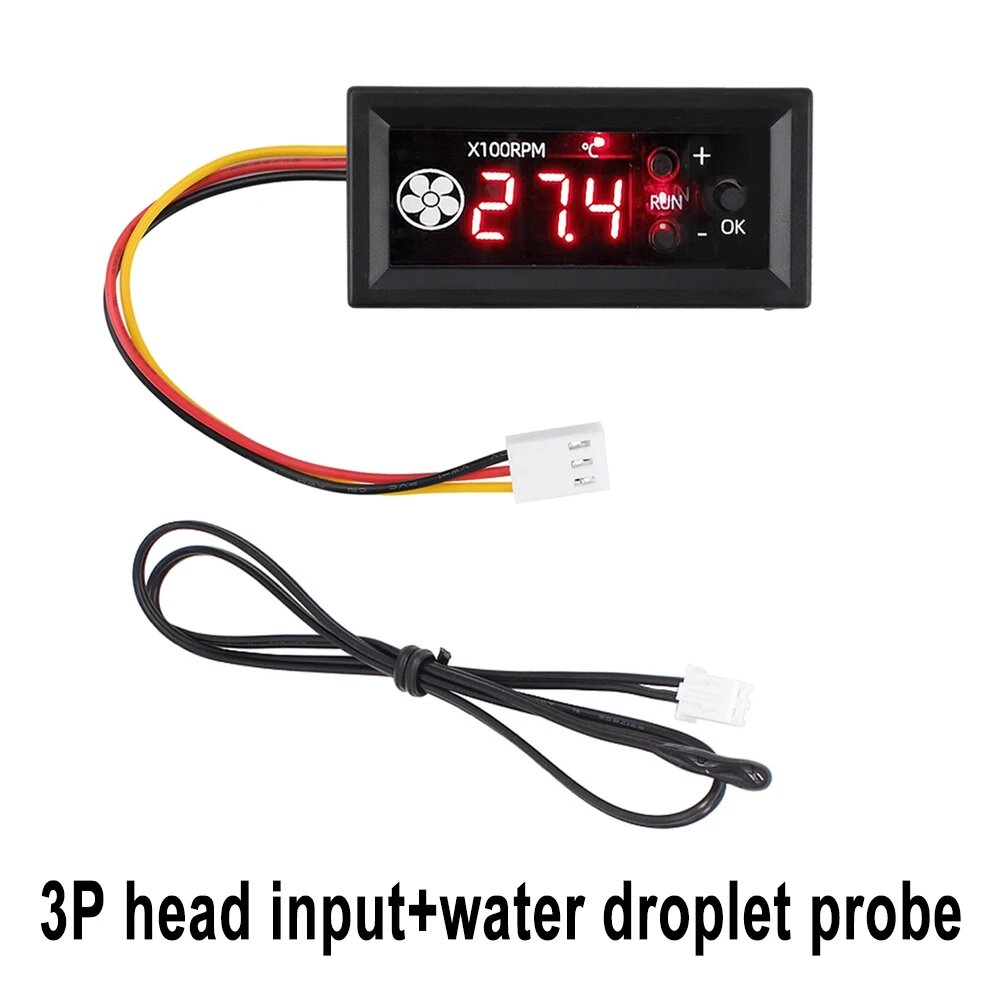 Diymore 4-проводной ШИМ-контроллер температуры вентилятора 12В 3А F