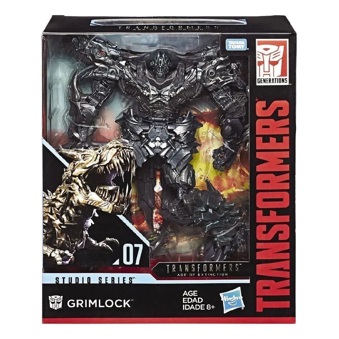 Трансформеры игрушки Hasbro Transformers Age Of Extinction Studio Series Leader Class SS07 Grimlock 21.59cm E0773