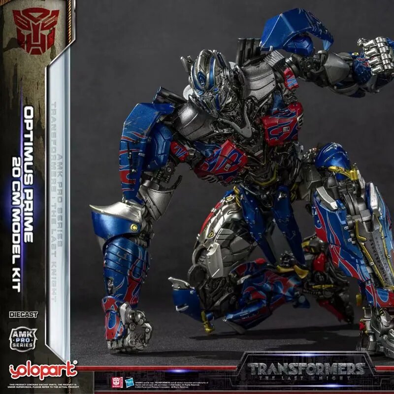 Трансформер Yolopark AMK Pro Series- Optimus Prime / Оптимус Прайм :20cm, , Сборная модель меха/робота, Подарок мальчику, подарок коллекционеру