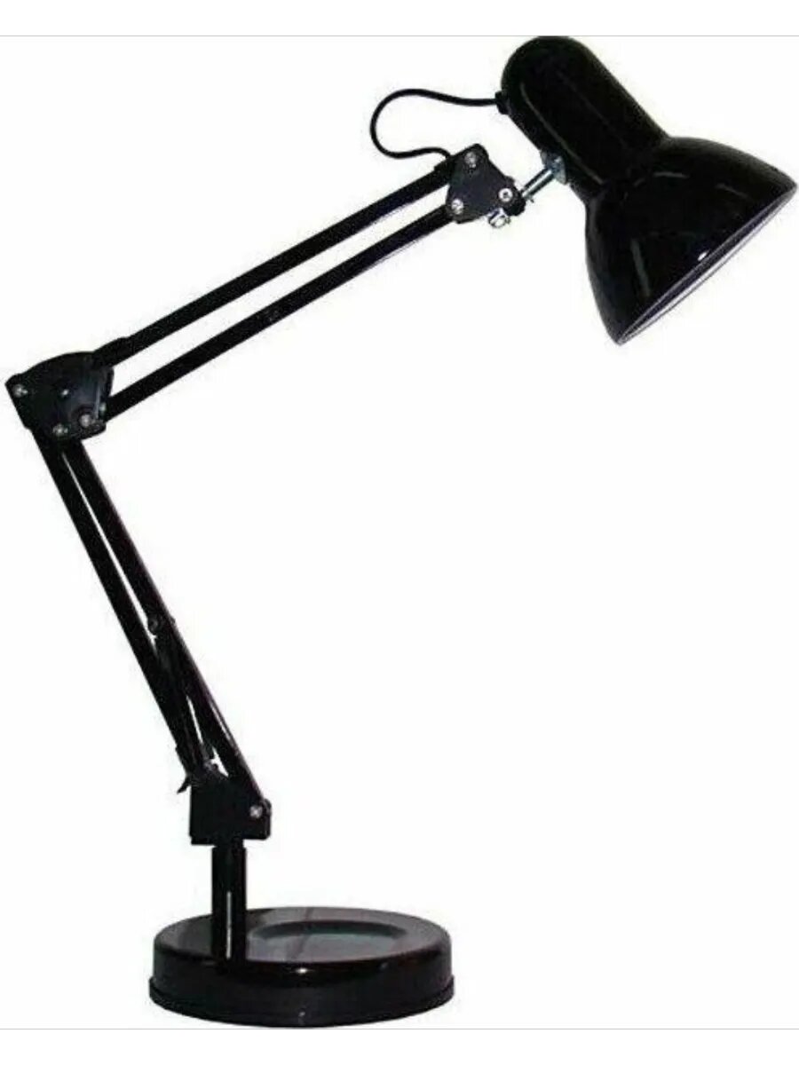 Светильник настольный (13640) KD-313 C02 черный 40Вт