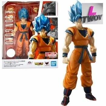 Экшн фигурка Bandai S.H.FIGUARTS Драгон Болл Супер Броли, SSGSS Son Goku , SHF-LYY