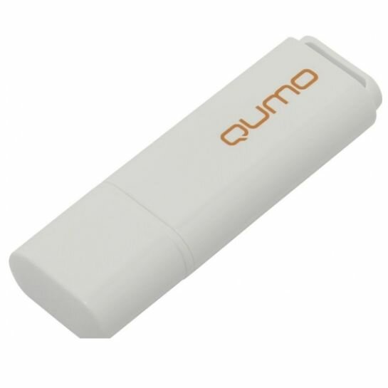 Память USB Flash 16 Гб QUMO Optiva 01 (QM16GUD-OP1-WHITE) - колпачок, пластик, USB 2.0