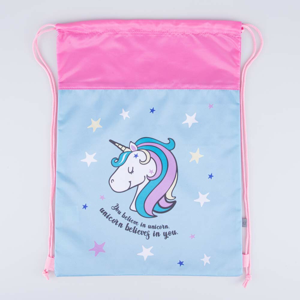 Мешок для сменной обуви Единорог котофей 02808150-20 размер разм.35*45