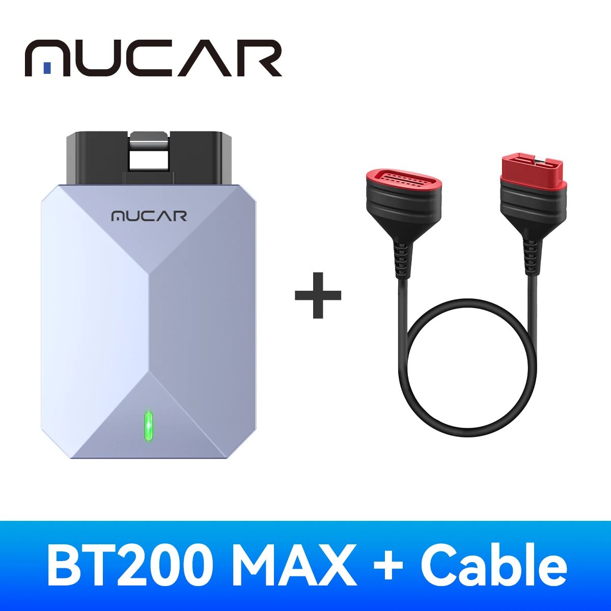 MUCAR BT200 MAX AI OBD2 сканер CAN FD автомобильный диагностический инструмент BT200 MAX Cable
