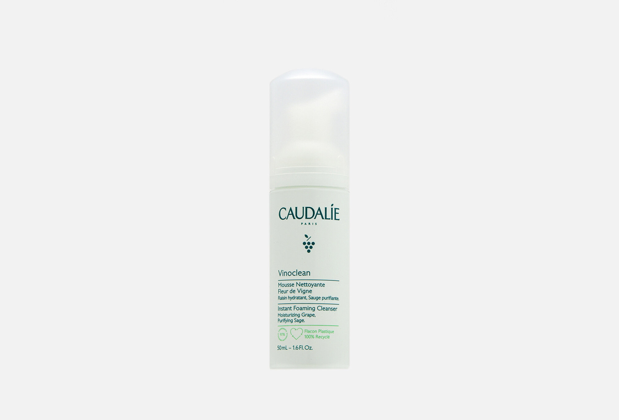 Очищающий мусс CAUDALIE Vinoclean Instant Foaming Cleanser 50 мл