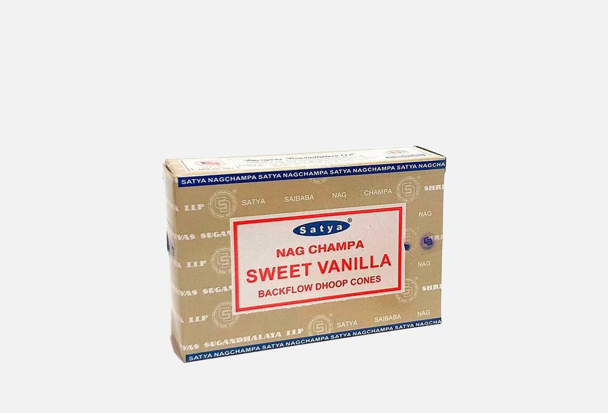 Благовония SATYA Sweet Vanilla Dhoop Conе