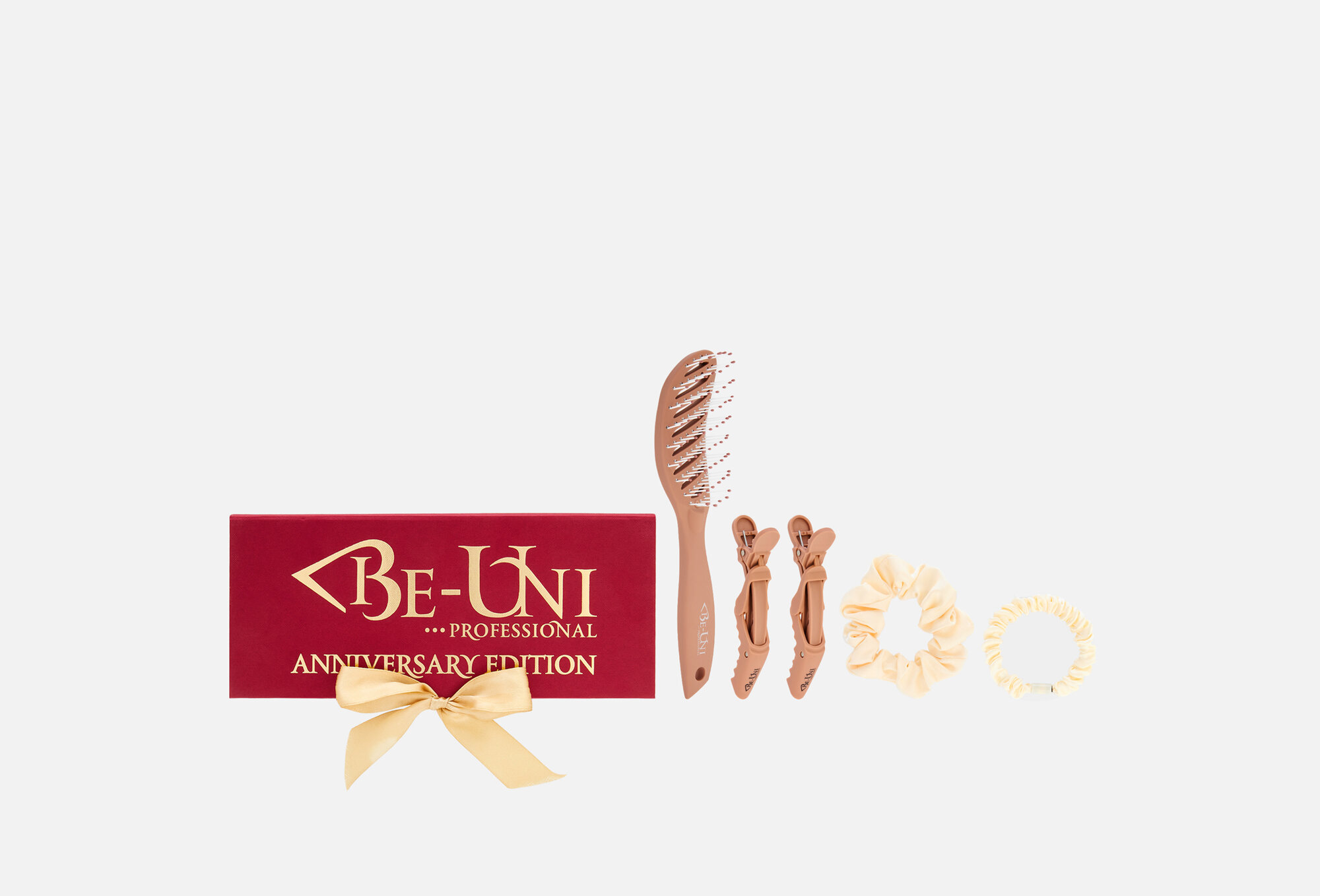 Подарочный набор акссесуаров для волос BE-UNI PROFESSIONAL для объемных укладок