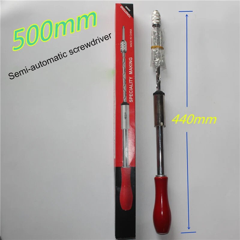 Полуавтоматическая спиральная отвертка Paowuxian 260/350/500 мм 500mm wood