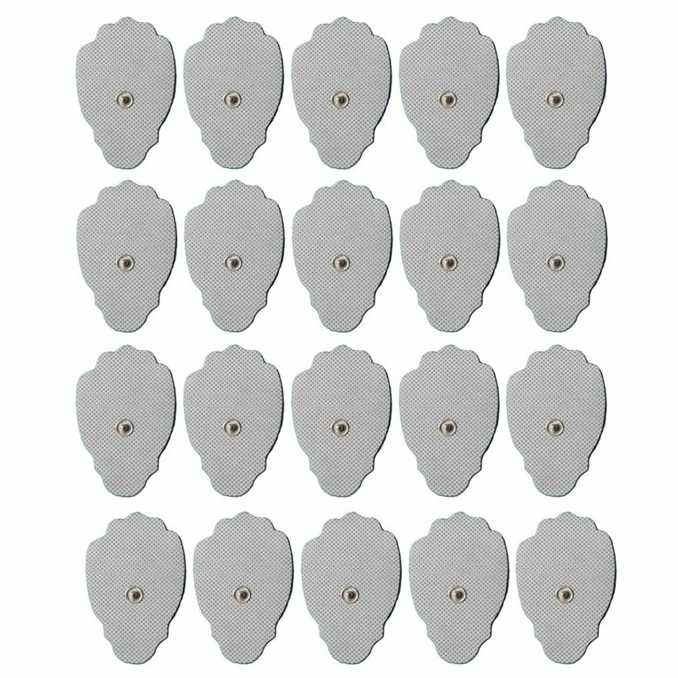 MA 20PCS/SET Snap On электродные накладки для замены цифровых машин Tens/EMS
