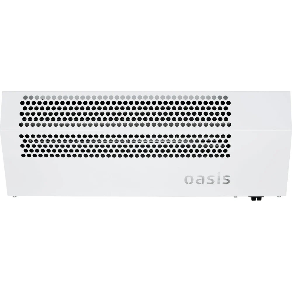 Тепловая завеса OASIS TZ-3, для снижения теплопотерь, электрическая, горизонтальный монтаж, стич‑элемент, белый корпус