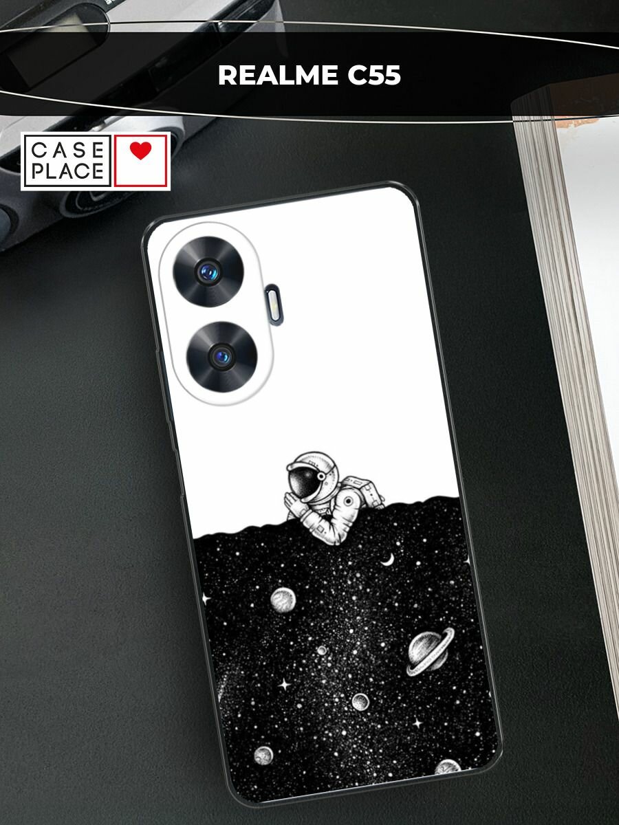 Чехол на Realme C55 / Реалми C55 с принтом "Космический сон"