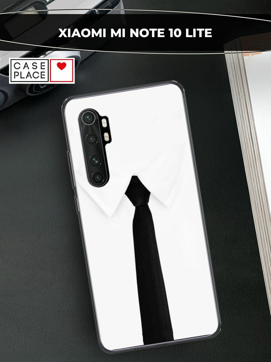 Чехол на Xiaomi Mi Note 10 lite / Сяоми Ми Нот 10 лайт с принтом "Галстук"