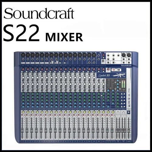 Soundcraft S-22 22-канальный большой профессиональный миксер со встроенными эффектами