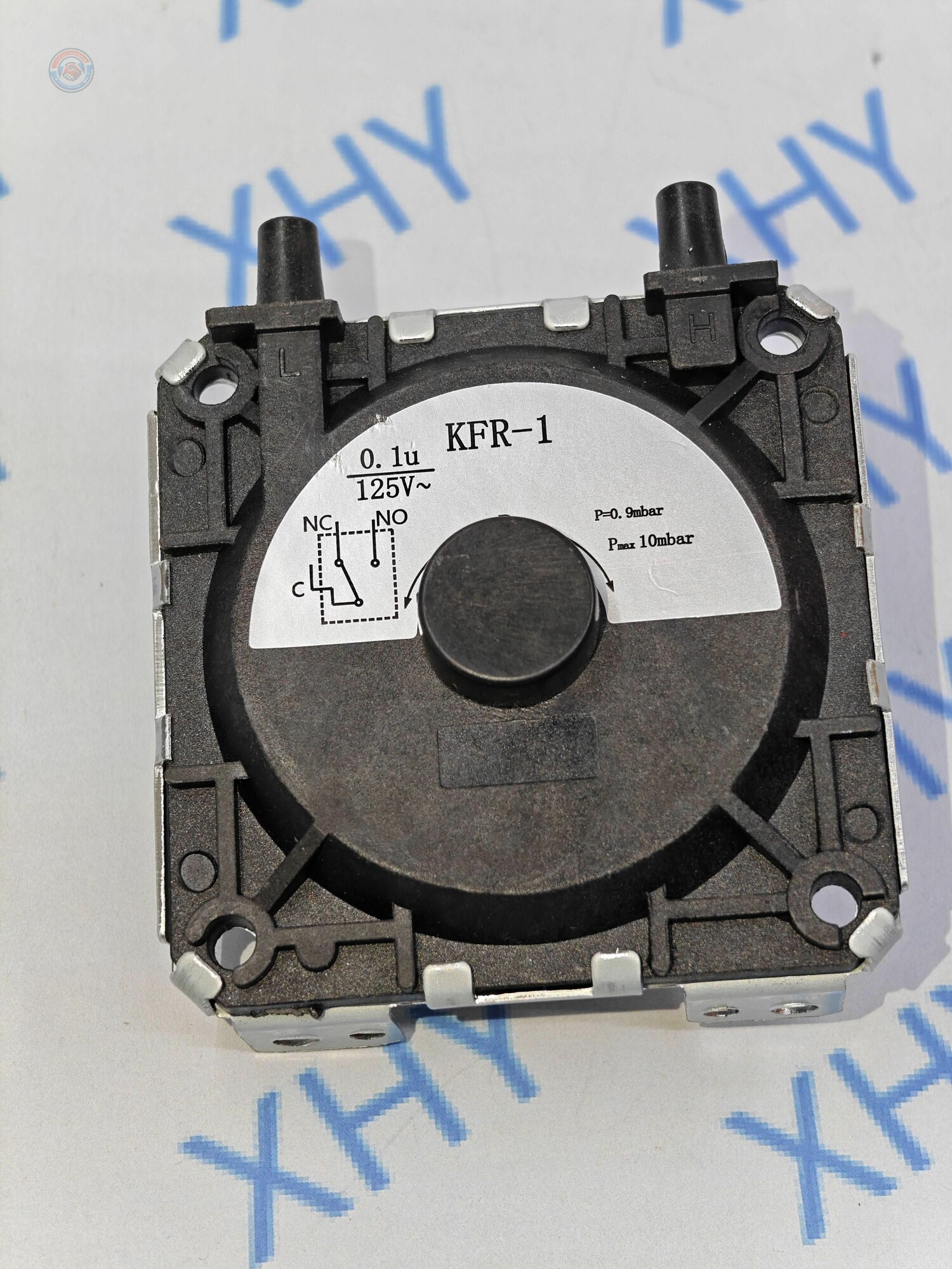 Прессостат универсальный для газового котла и колонки, датчик дымоудаления T23-KFR-1, рабочий диапазон 0,9-10 mbar, безопасность розжига и контроль вентилятора