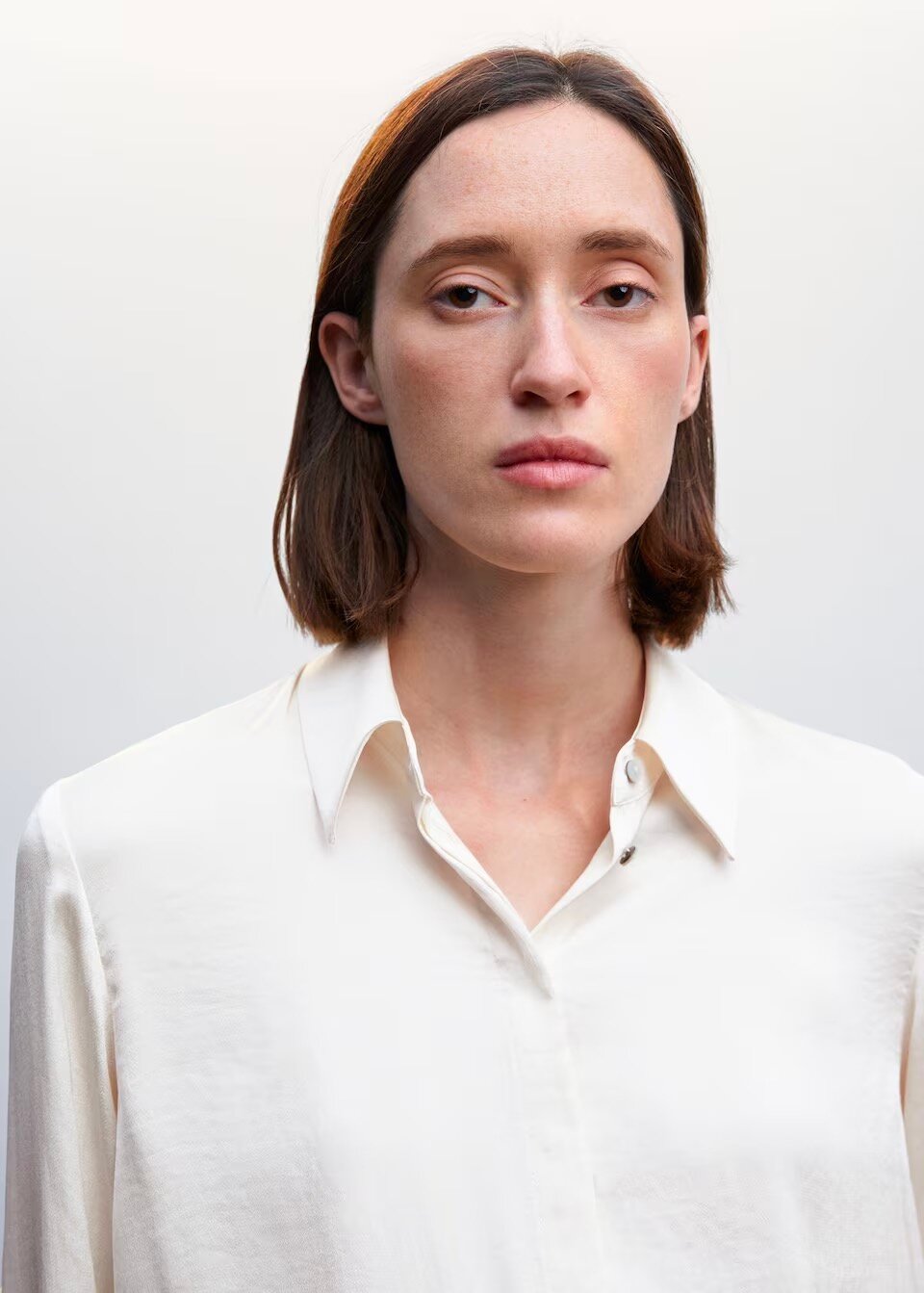 Рубашка , размер 8, off white — фото 1