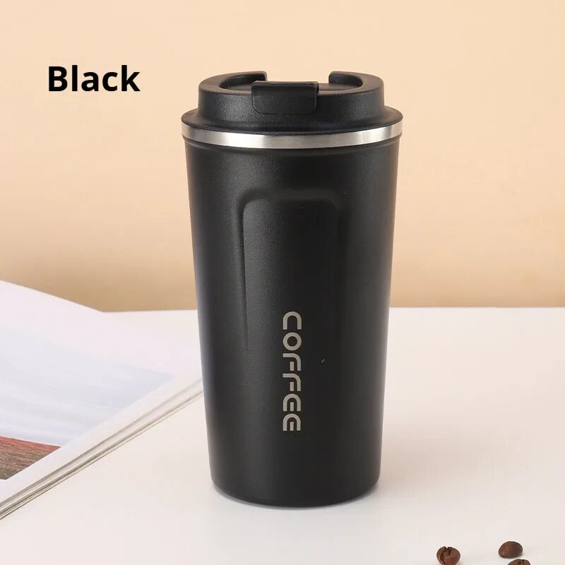 Термокружка из нержавеющей стали 380/510 мл Черный, 510ML, Black