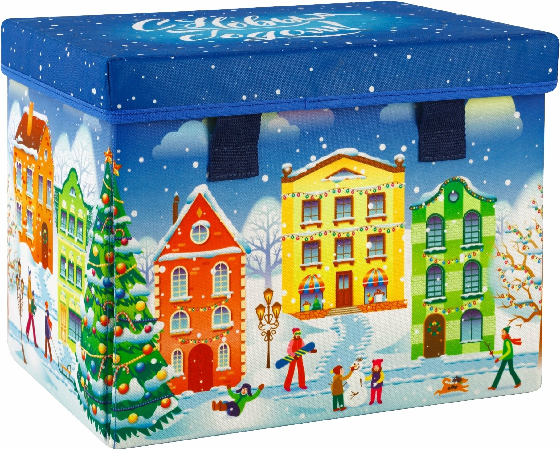 Игровой короб "Все на старт", короб для игрушек, игровой короб трансформер, 35x24x27 см