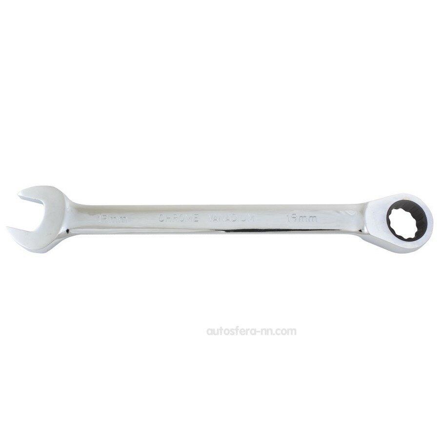 JONNESWAY W106119 (W60119) Ключ гаечный комбинированный трещоточный с реверсом, 19 мм