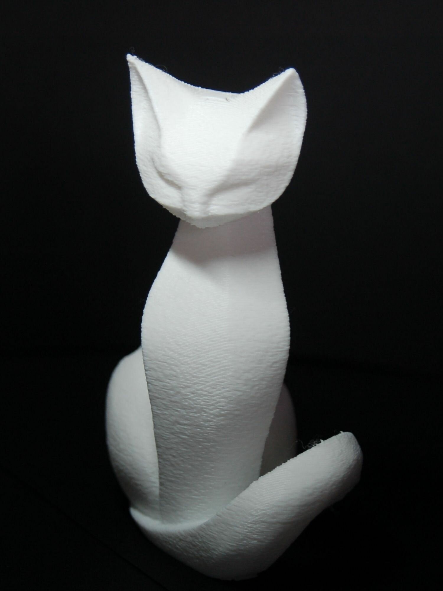 Статуэтка кошки белая 20 см