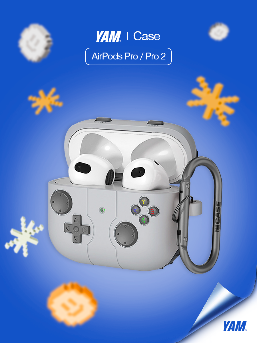 Чехол для наушников AirPods Pro или Pro 2 силиконовый, защитный