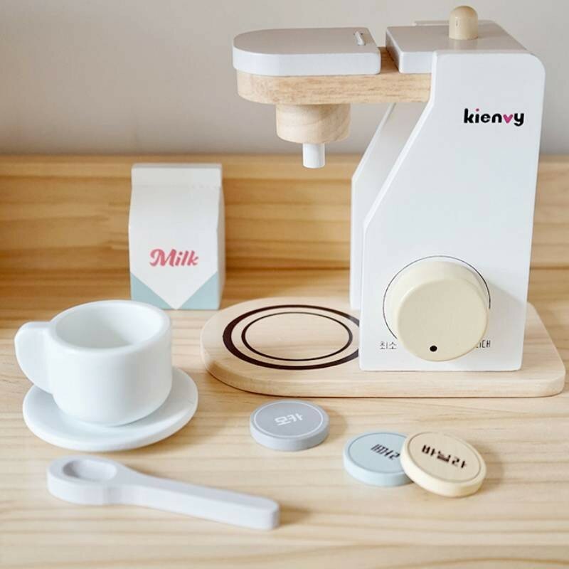 Детская деревянная игрушка кухня блендер бренд не указан модель не указана производитель не указан, коричневый