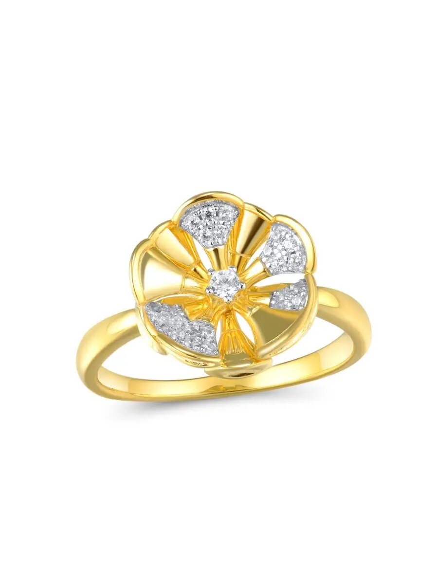 Кольцо, серебро, 925 проба