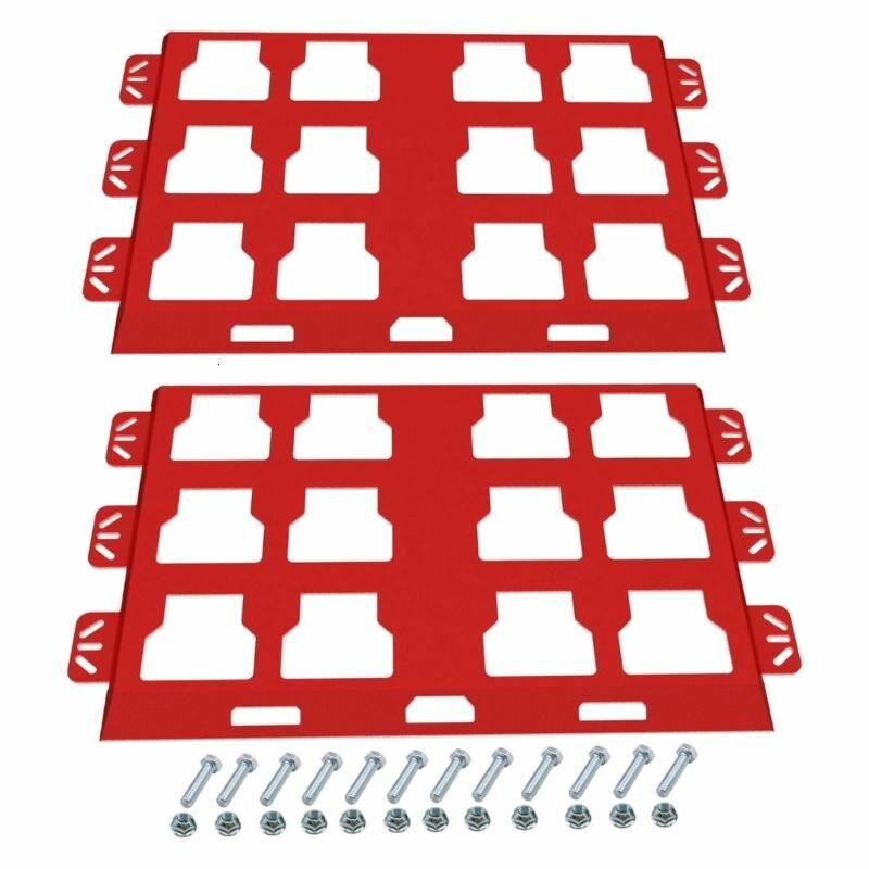 Крепежная пластина для органайзера Packouts, красный