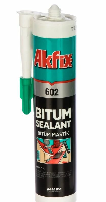 Герметик битумный Akfix 602 310мл черный