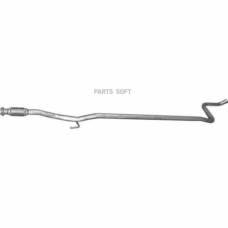 Глушитель средн труба PEUGEOT: 207 1.4 HDI TURBO DIESEL от официального дистрибьютора, POLMOSTROW, артикул 19177