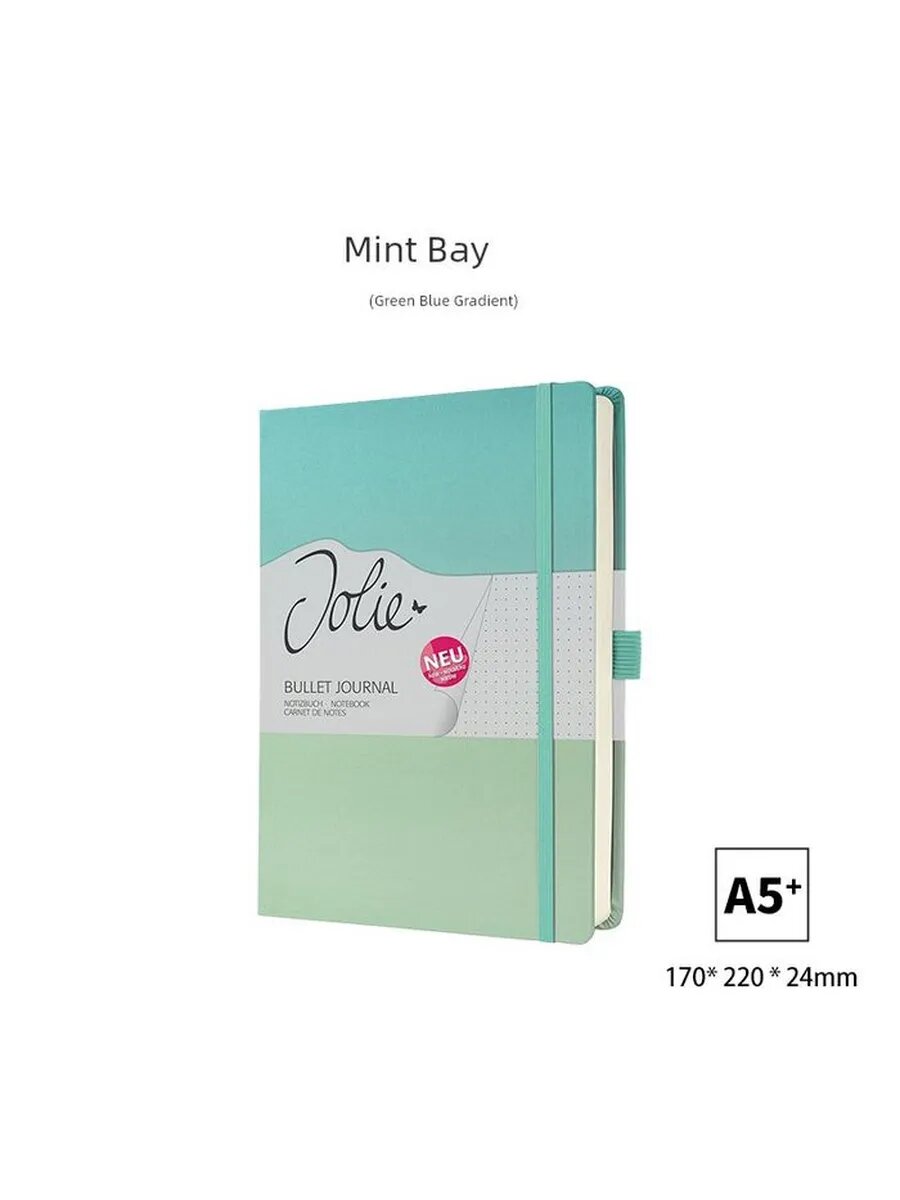 Sigel Блокнот А5-Мятный Залив, Внутр. Страницы в точку