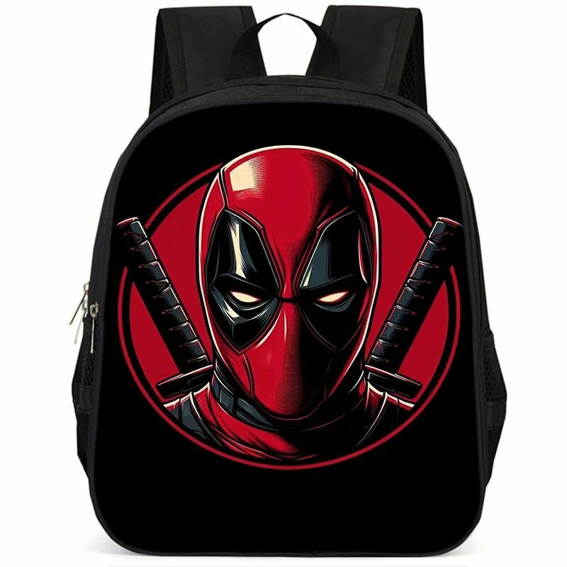 Прочный рюкзак Дэдпул на 15 дюймов для школьников из оксфордской ткани, стиль R